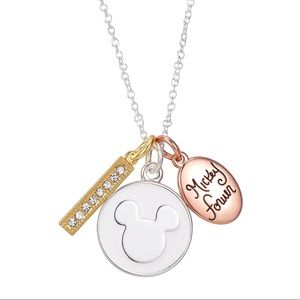 Disney | Jewelry | Nwtdisney Classics Mickey Mouse Pendant Necklace ...